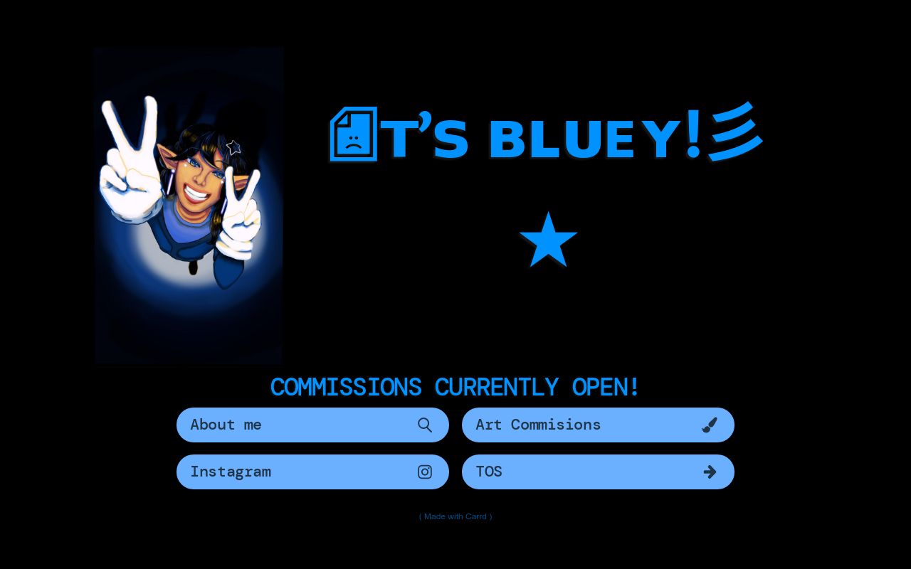 Bluey s Commissions And About Me Bluey s Commissions And About Me